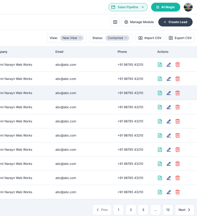 BunchCRM.ai - Build Your Own AI-Powered CRM & ERP